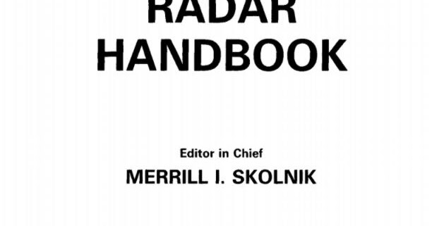 Radar Handbook By Merrill I. Skolnik download PDF