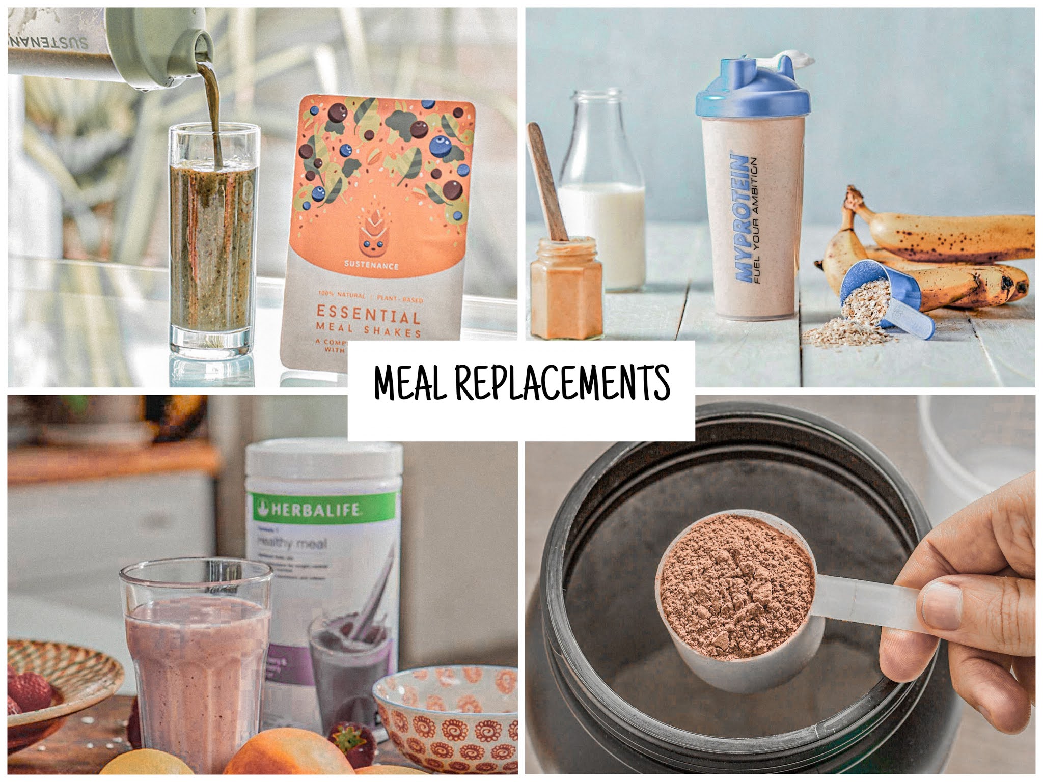 Top 3 Meal Replacement Brands In Singapore - Faithfullyours