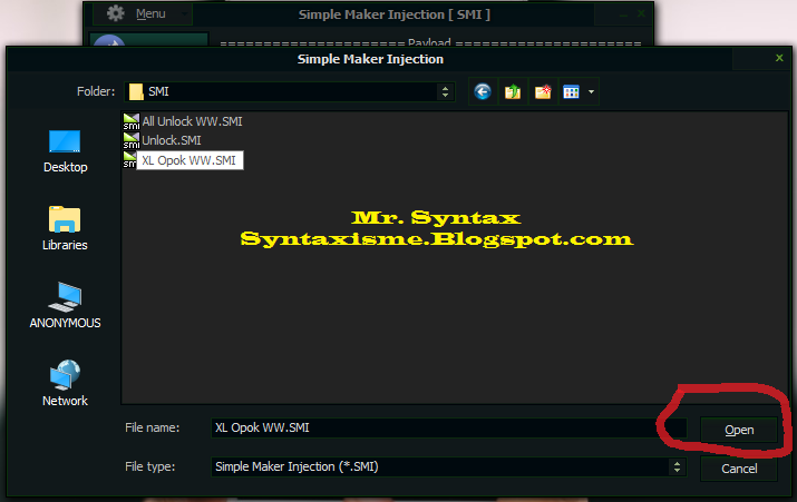 Aplikasi Simple Maker Injection (SMI) Untuk PC dan Tutorial Cara ...