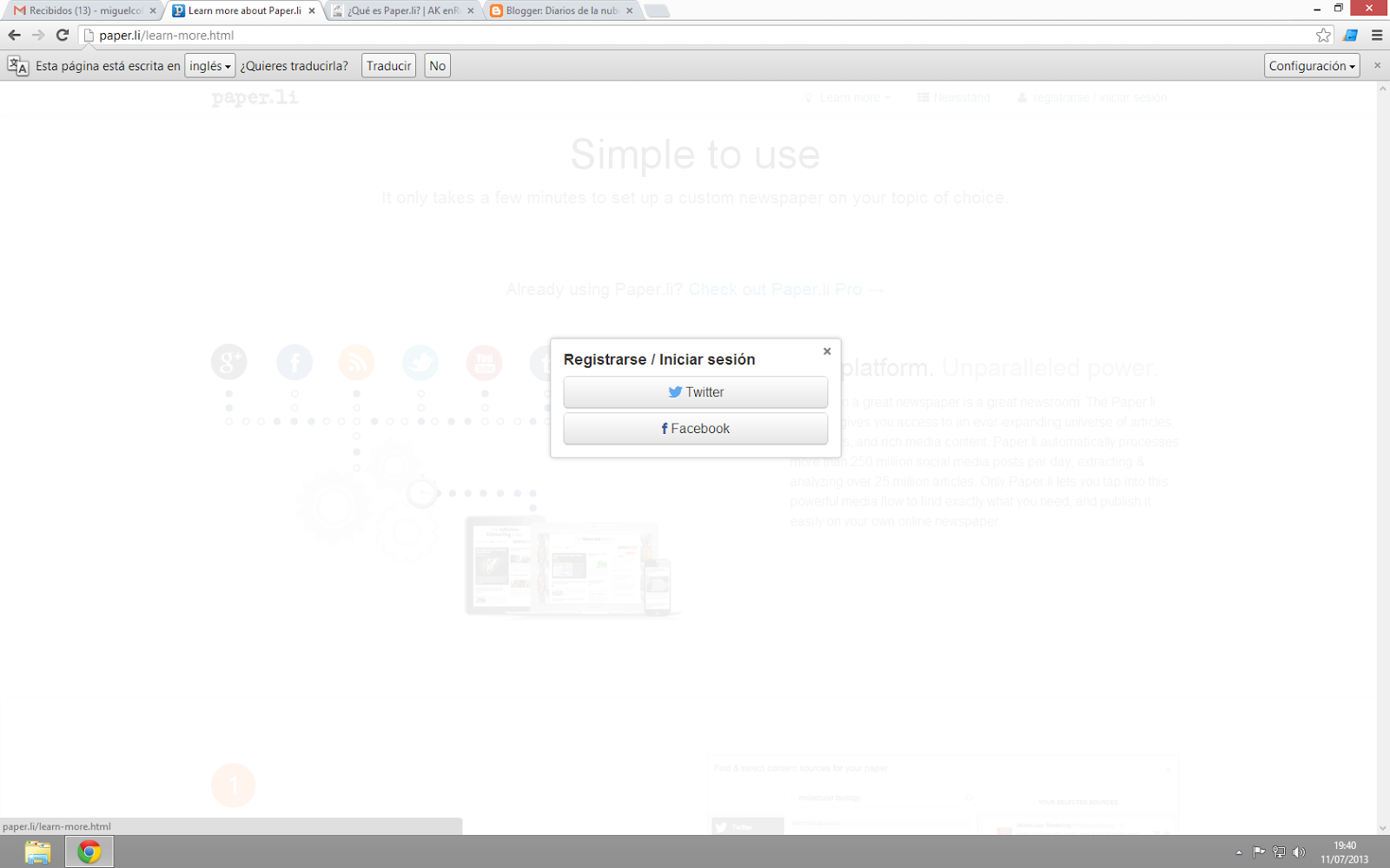 Crea un periódico para difundir los contenidos de tu Blog con Paper.li ...