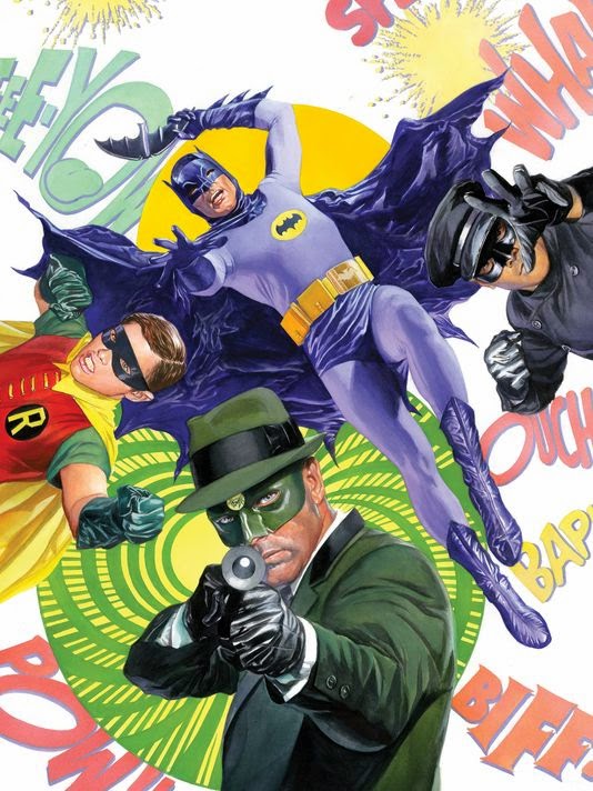 Fashion and Action: Groovy Batman & Robin + Green Hornet & Kato by Alex ...