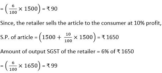 Chapter 1 GST ML Aggarwal ICSE Solutions for Class 10 Maths