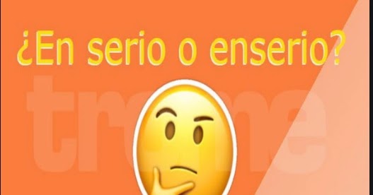 ¿La escribo 'enserio' o 'en serio'?