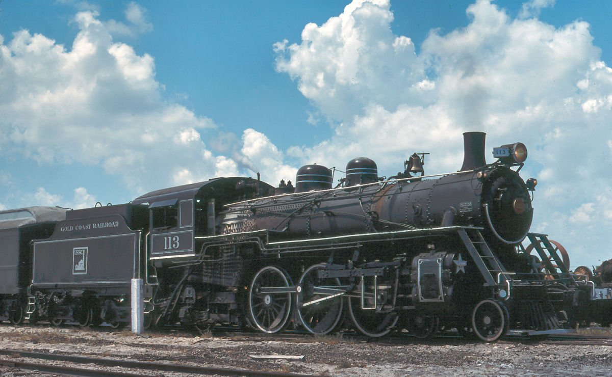 Oeffentliche Verkehrsmittel : Florida East Coast Steam Locomotive Nr.113