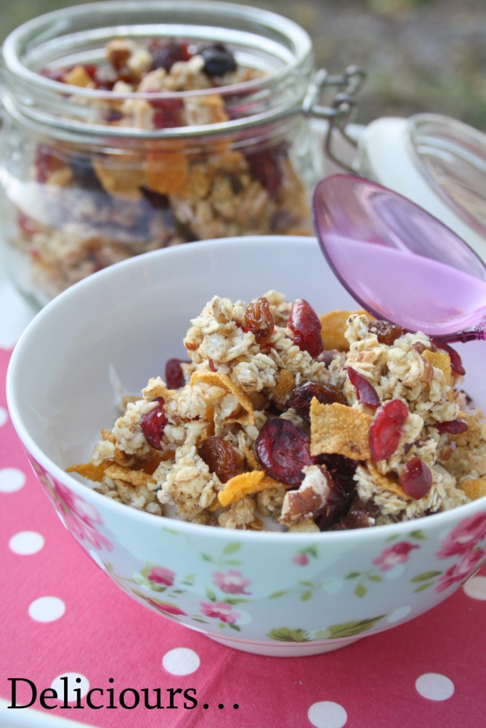 Deliciours...: Granola maison aux fruits rouges