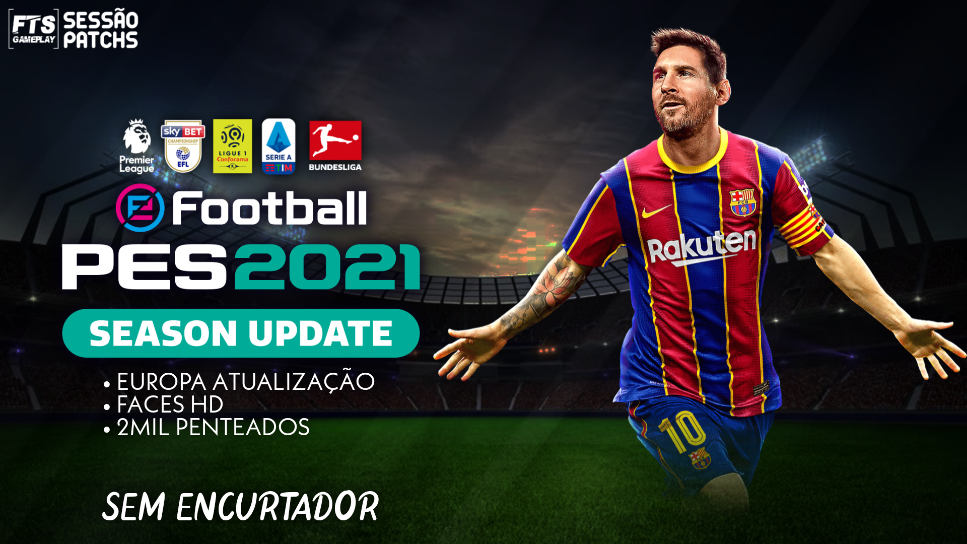 PES 2021 PPSSPP ATUALIZADO