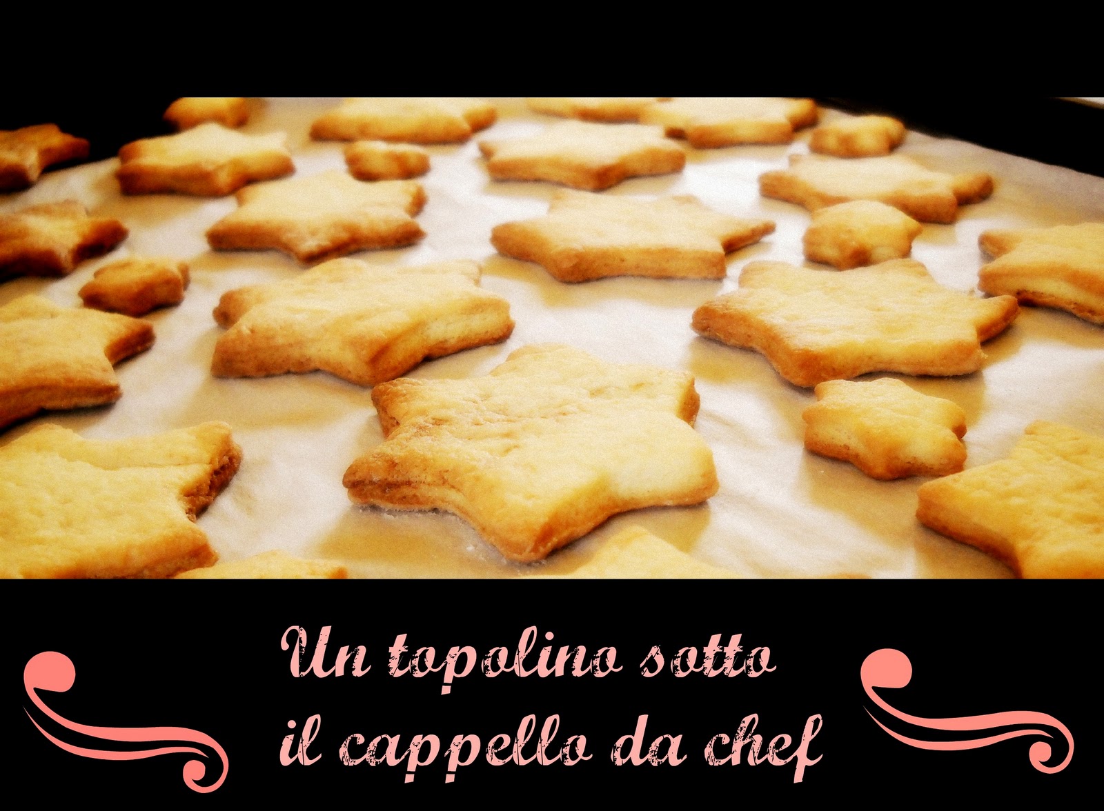 Un topolino sotto il cappello da Chef: Merry Biscuits to you!
