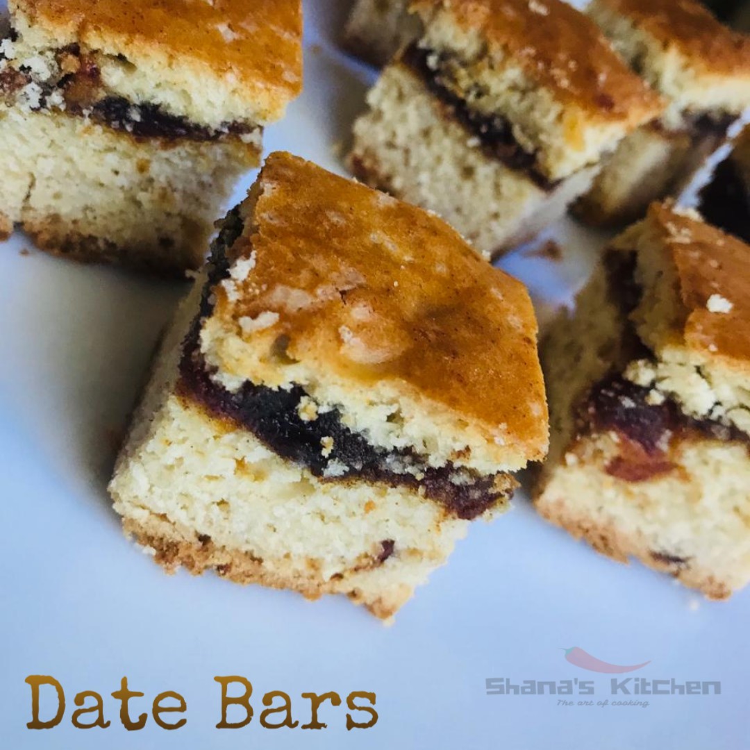 Date bars - Shana's Kitchen