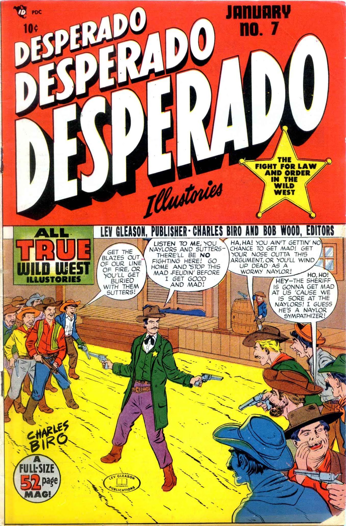 Old-fashioned Comics: Desperado (#01 – #08) 1948 – 1949 - Complete Series