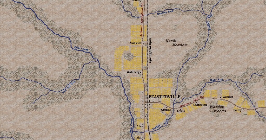 The North Branch Campaign Simulation: Feasterville Map Uploaded