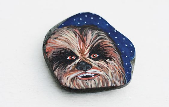 40+ Star Wars Inspired Rock Painting Ideas - I Love Painted Rocks