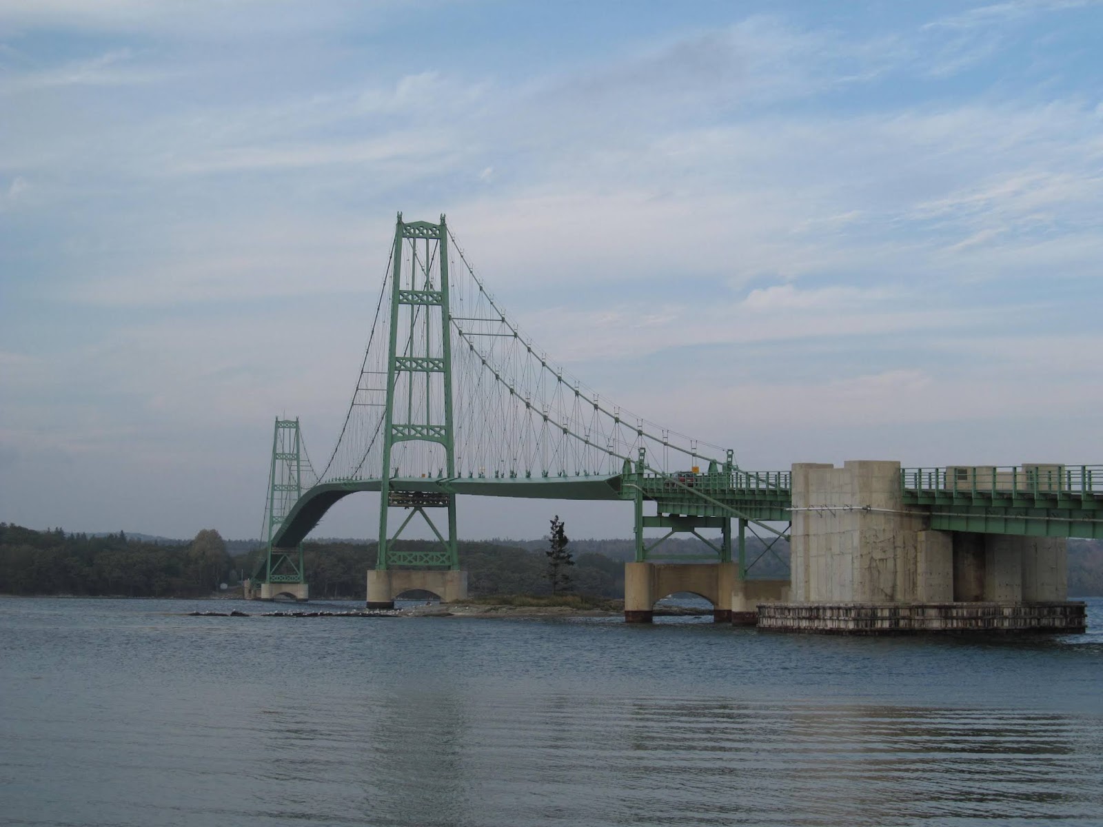 Deer Isle Bridge in Maine
