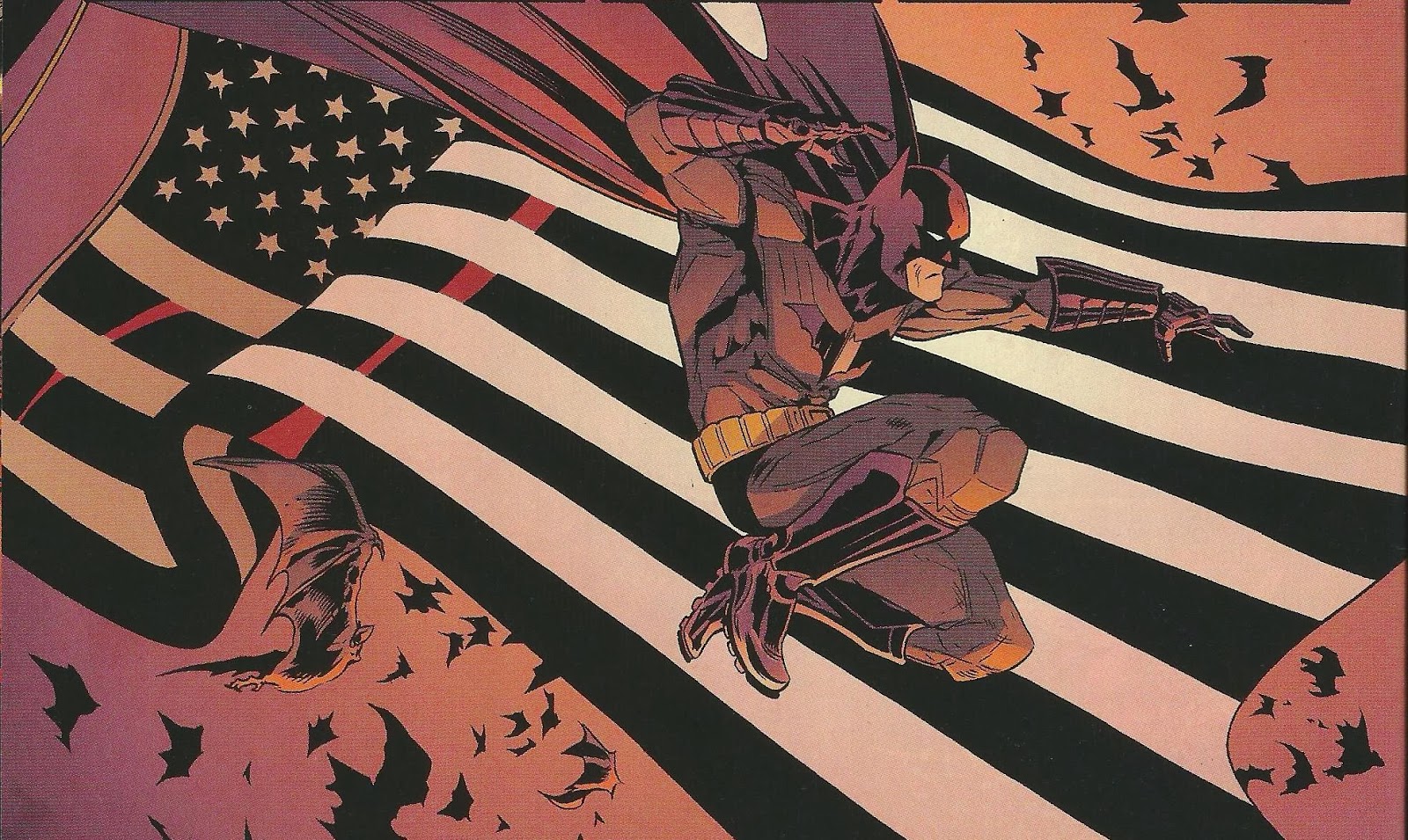 Dark Knight Dave's Batman Blog: Red, White and Blue Batman