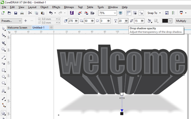 Tutorial Cara Membuat Text 3d di Corel Draw - zavindesain