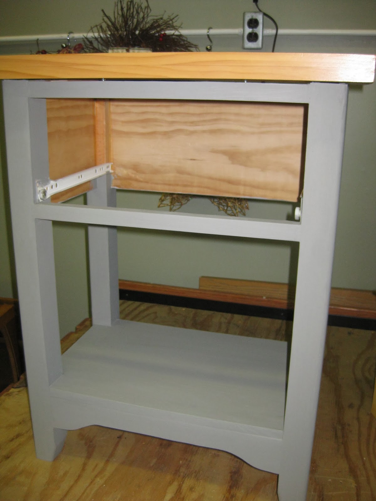 Cloudy Creations: Bedside Table Transformation