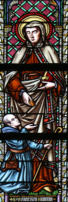 Imagem de Santa Francisca de Roma, vitral, #1