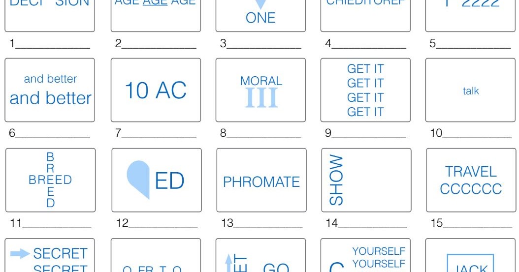 Critical Thinking on Guam: VI 001 - Rebus Roundup