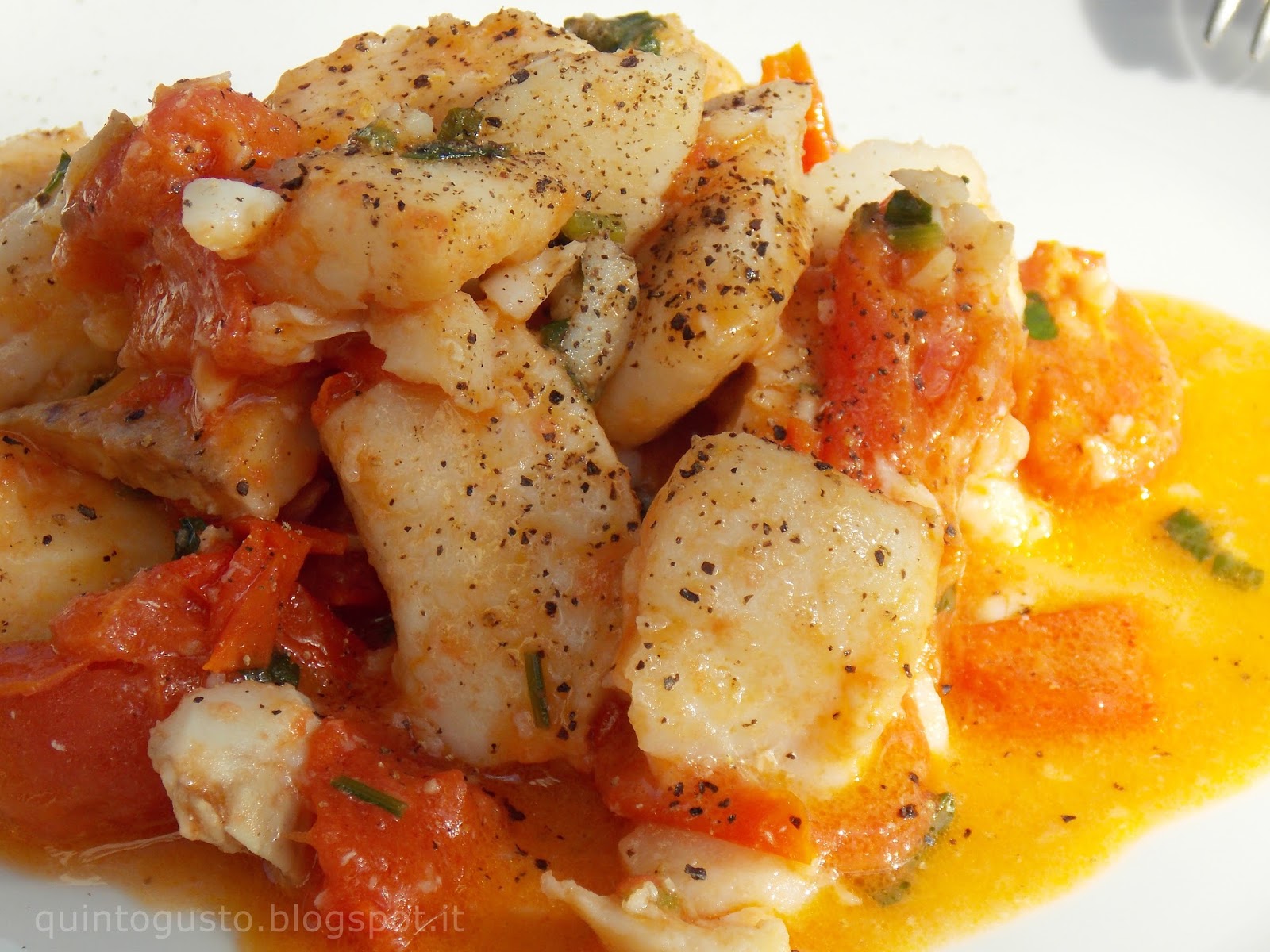 Merluzzo all'ouzo | Apriti Sesamo - Cucina greca e non solo