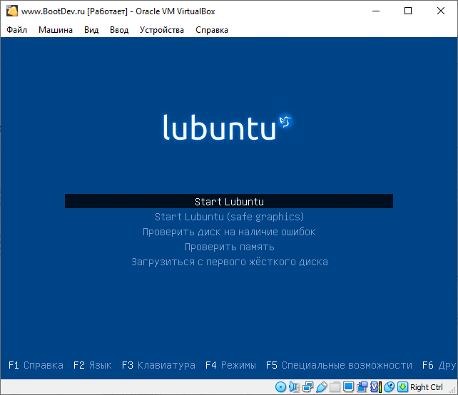 Установка ОС Linux на USB-накопитель - BootDev