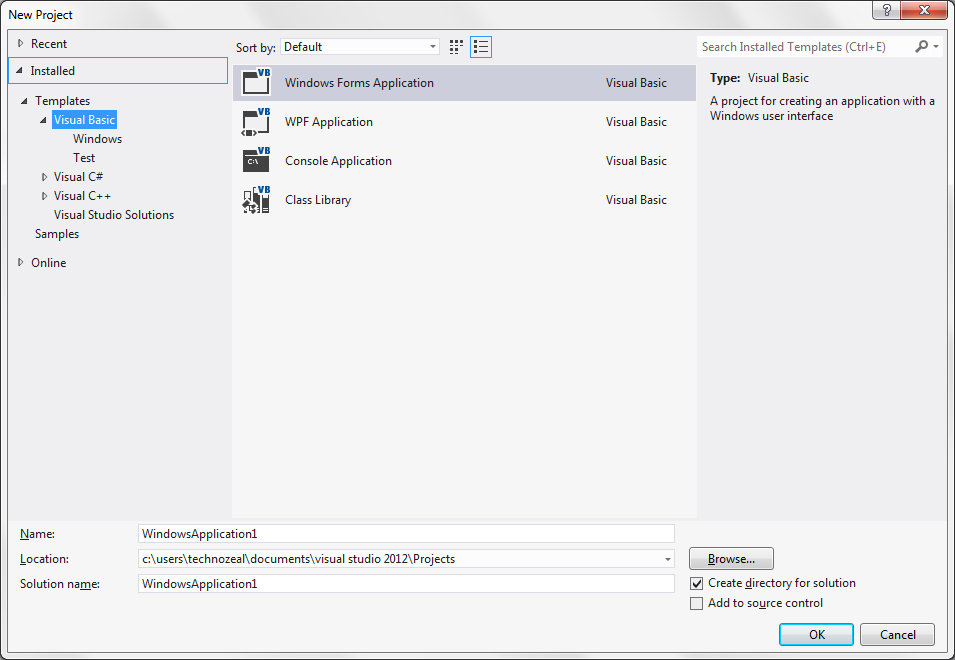 Compile and Run C Program using Visual Studio 2012 Express
