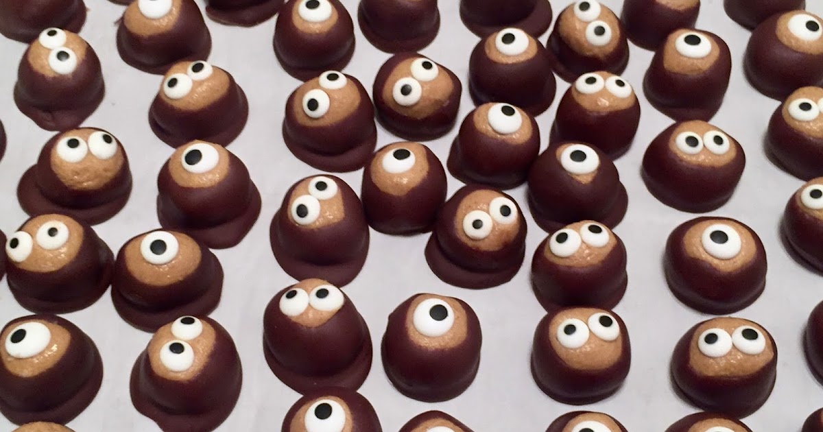Spooky Halloween Buckeyes