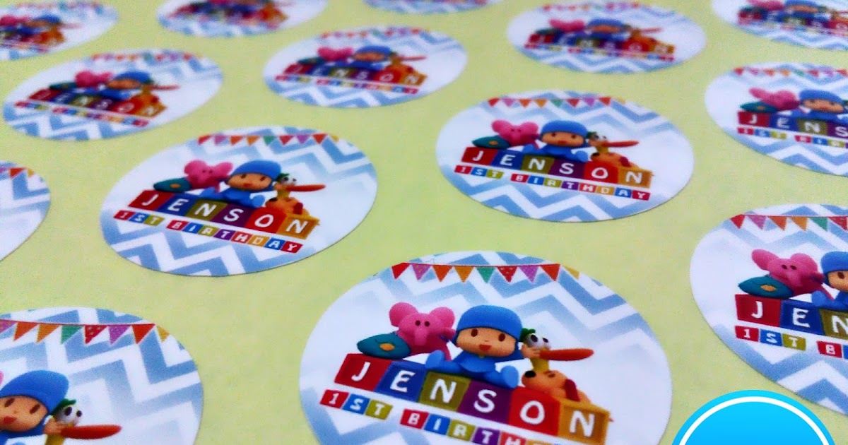 Pocoyo Theme for Jenson 1st Birthday ~ Craft Kutz