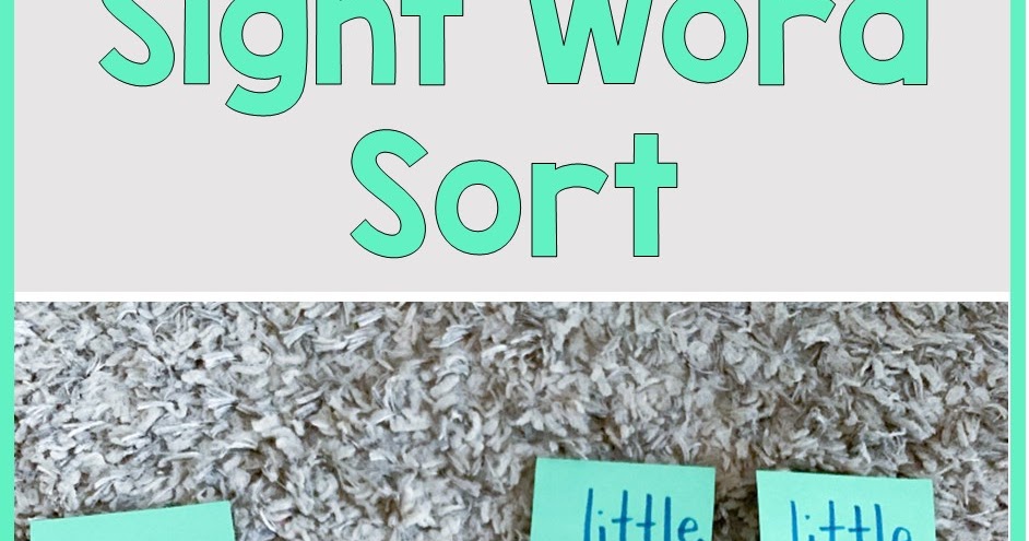 Learn to Read: Activity Idea 3 | Live, Laugh, I LOVE Kindergarten