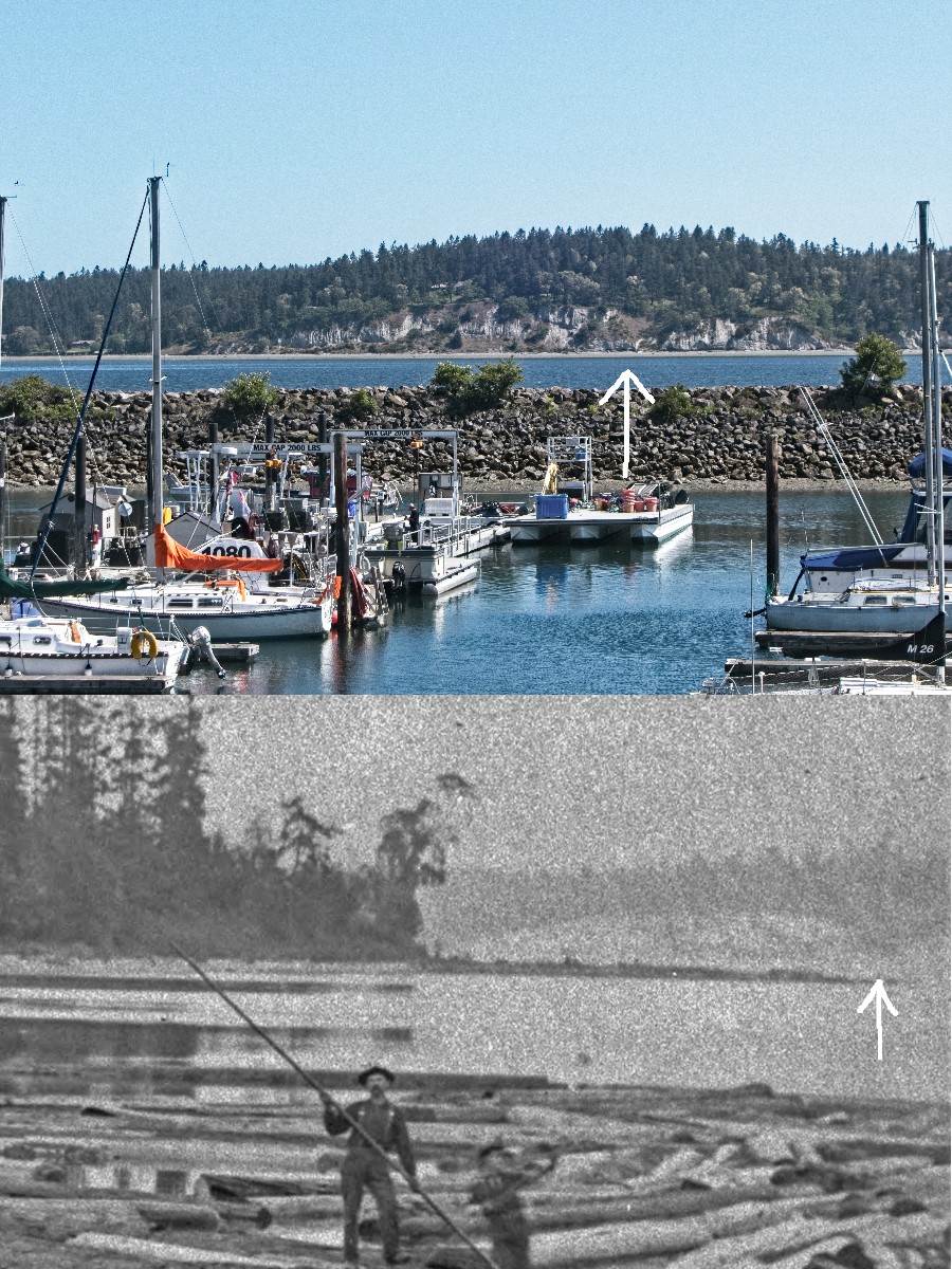 Washington Shorelines Now and Then: John Wayne Marina / Pitship Point ...