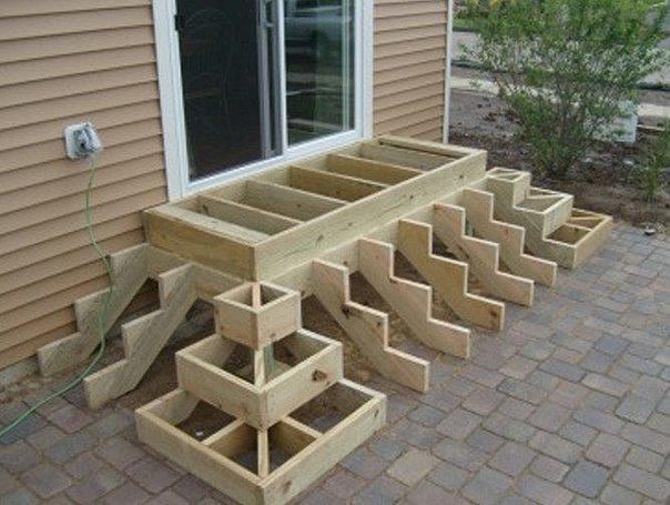 Trex Deck Stairs Home improvement - Creative DIY