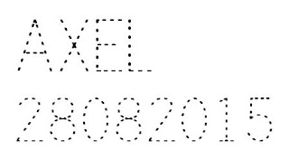 Membuat Huruf/Angka Putus-putus ~ BLOG PEMBELAJARAN