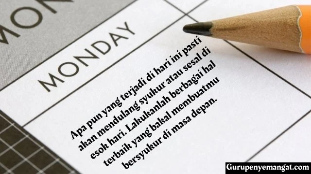 60 Kata-Kata Mutiara Hari Senin Penuh Motivasi dan Menginspirasi Diri ...