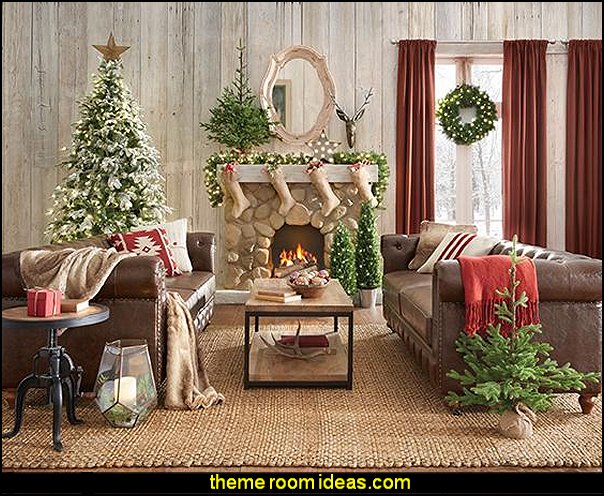 Decorating theme bedrooms - Maries Manor: rustic Christmas decorations ...