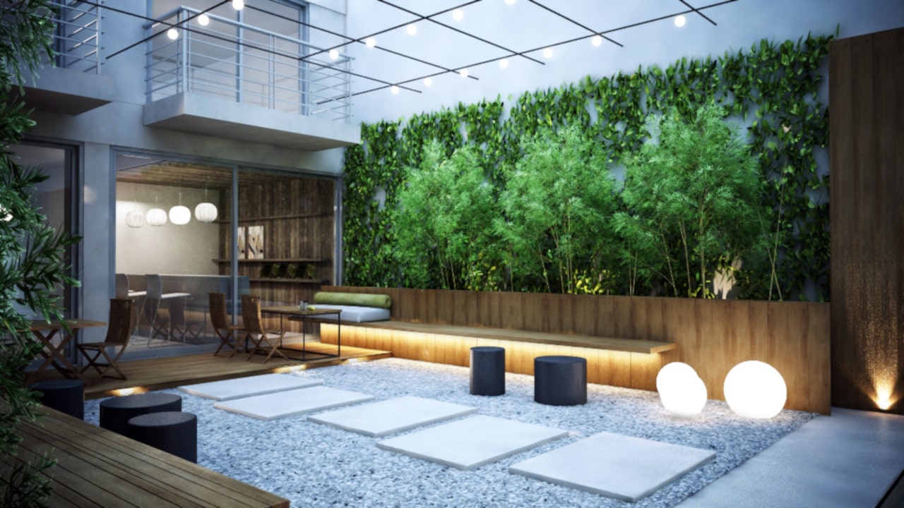 21 Ideas de patios modernos pequeños 🥇