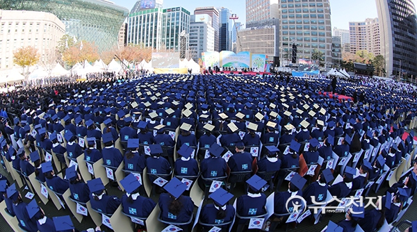 Shincheonji church’s expected graduation of 100,000 - Noah Brown