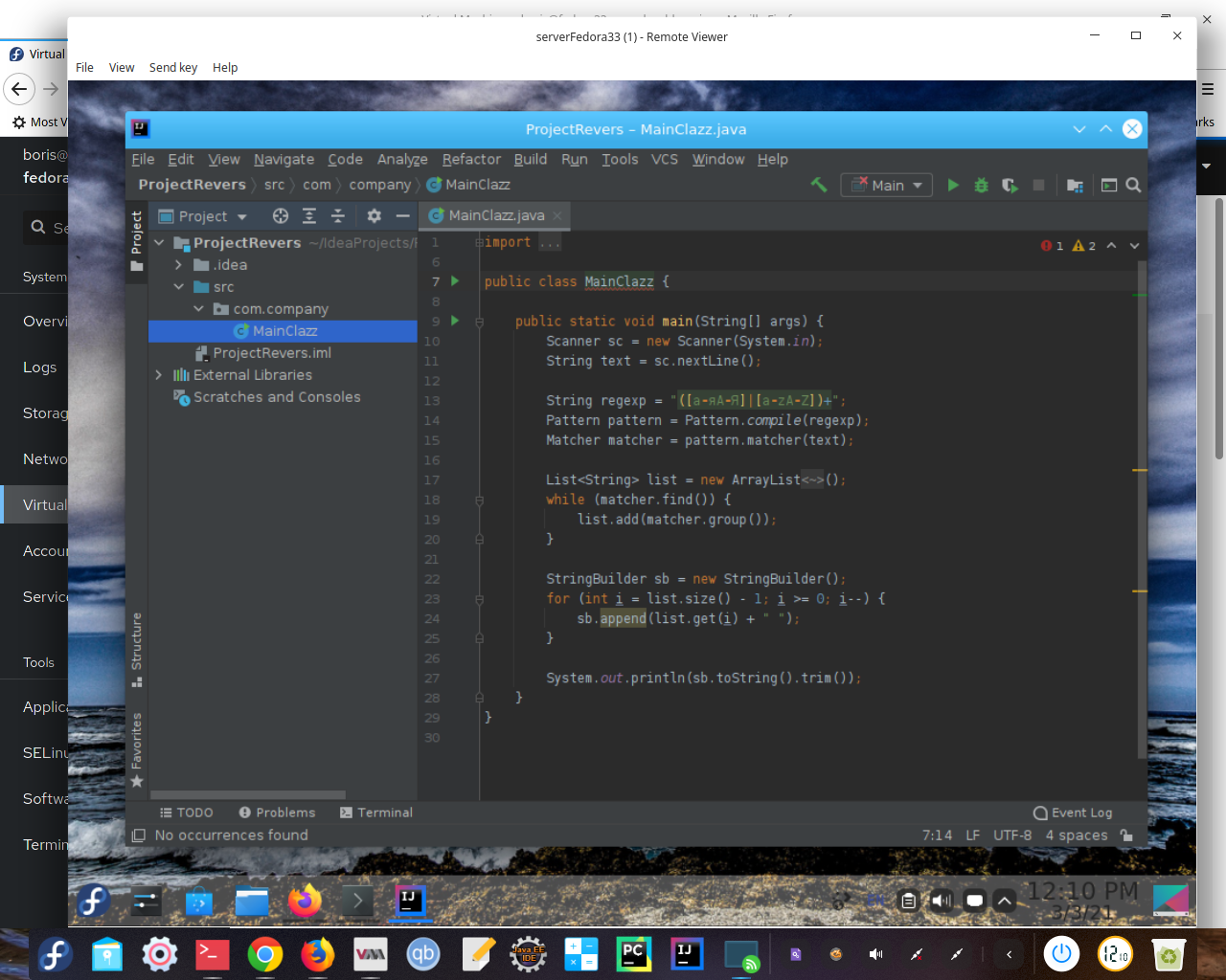 Openstack RDO && KVM Hypervisor: Install intellij-idea on Fedora 33 via ...