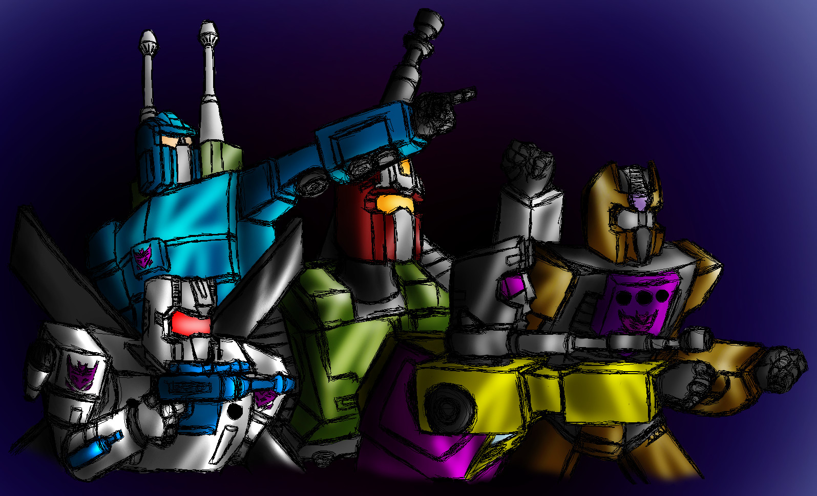 TRANSFORMERS MATRIX WALLPAPERS: Combaticons G1