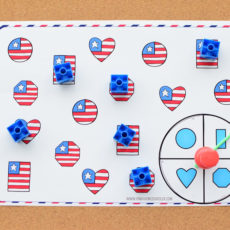 4th of July Math and Literacy Centers | The Pinay Homeschooler
