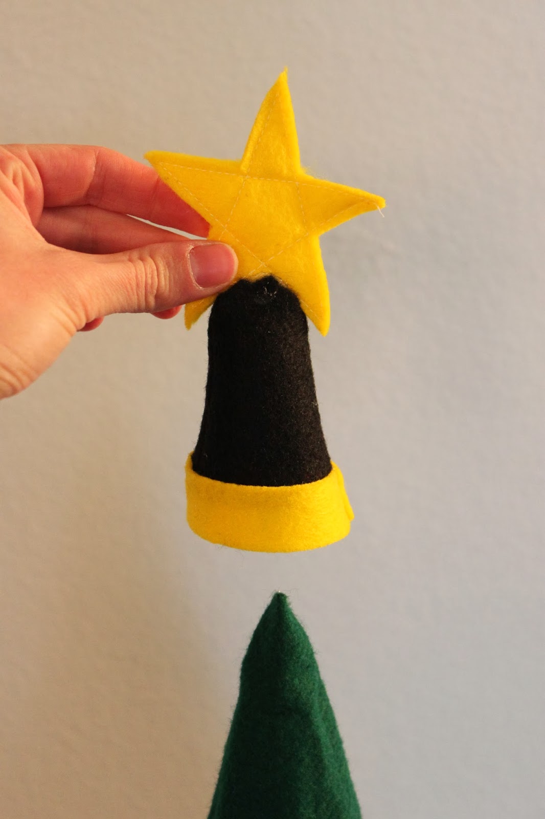 Tutorial- DIY Felt Christmas Tree Toy