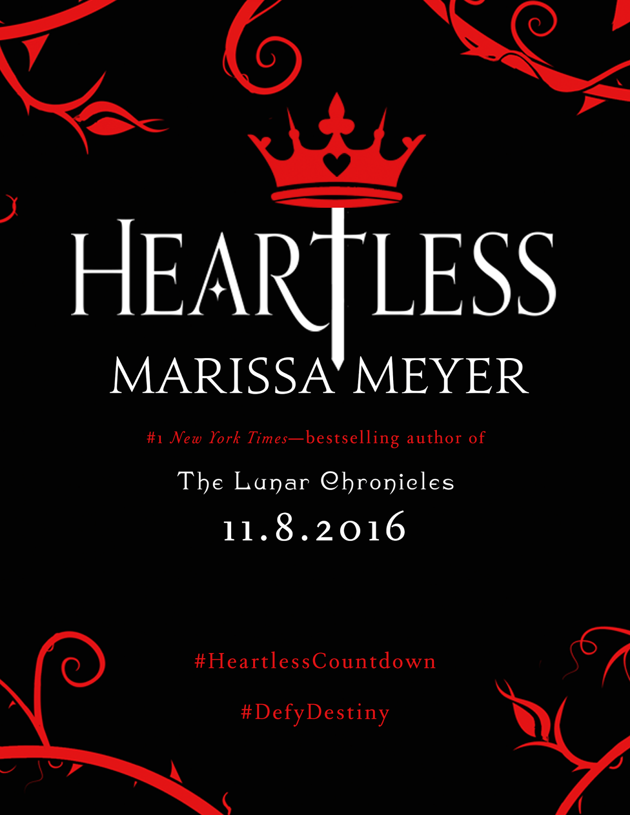 {Blog Tour} 40 Days To #Heartless by Marissa Meyer ~ ***The Starry-Eyed ...