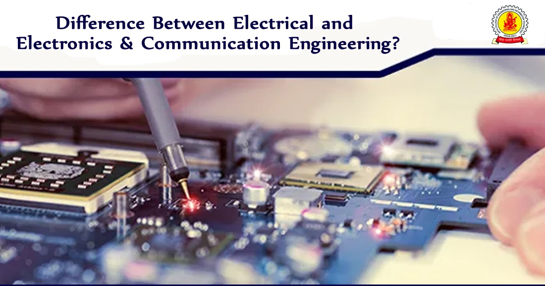 What is the detailed difference between electronic and communication ...