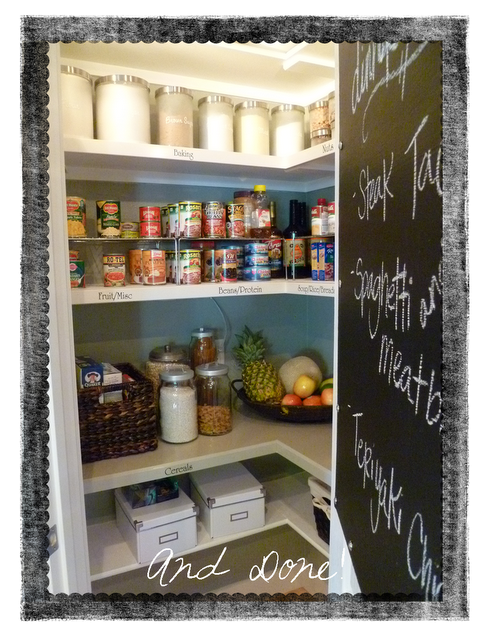 Janey Mac: Pantry Makeover - Vinyl Lettering