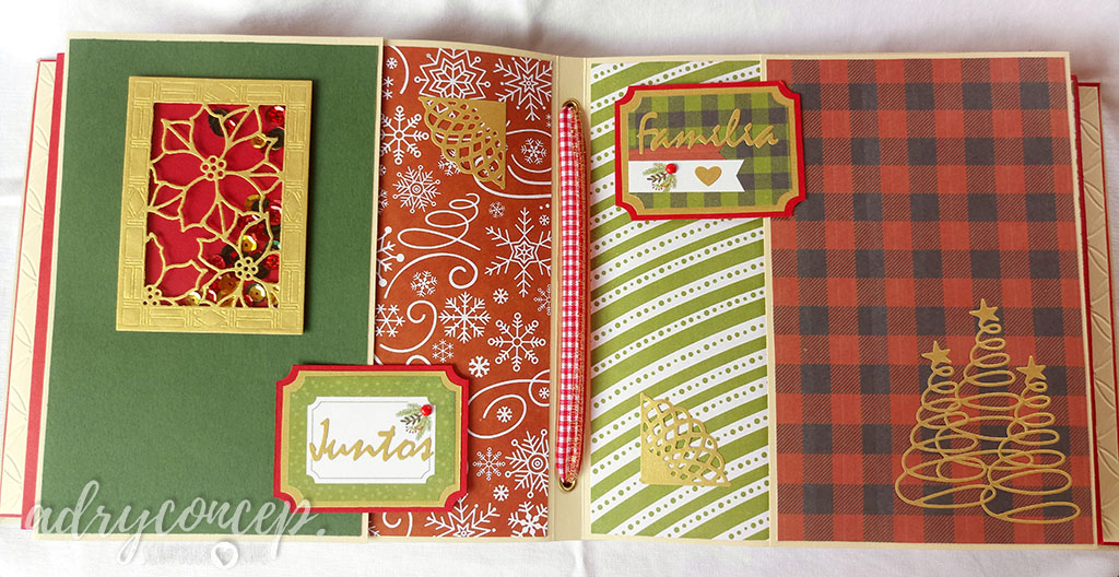 ÁLBUM DE NAVIDAD "PERFECT CHRISTMAS" - Adry Concep - Scrapbook with Love