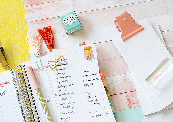 papertrey ink:: moments inked :: making pretty lists