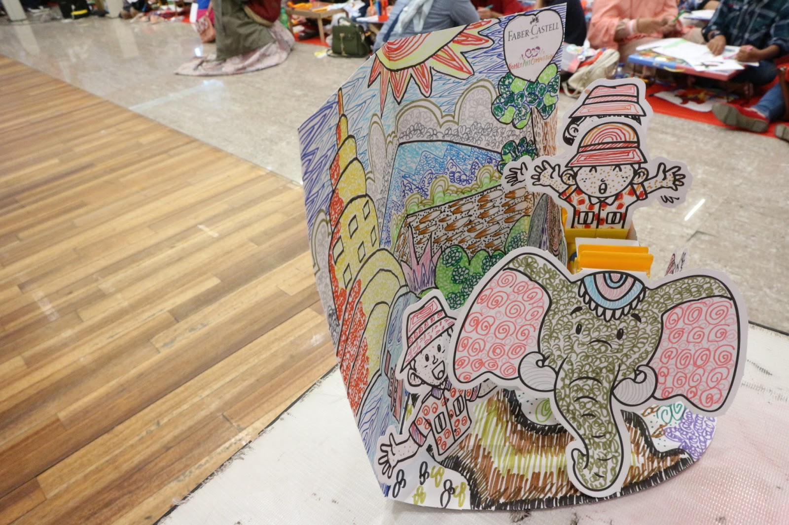 Faber Castell Gelar Family Art Competition di Medan - Travel Blog