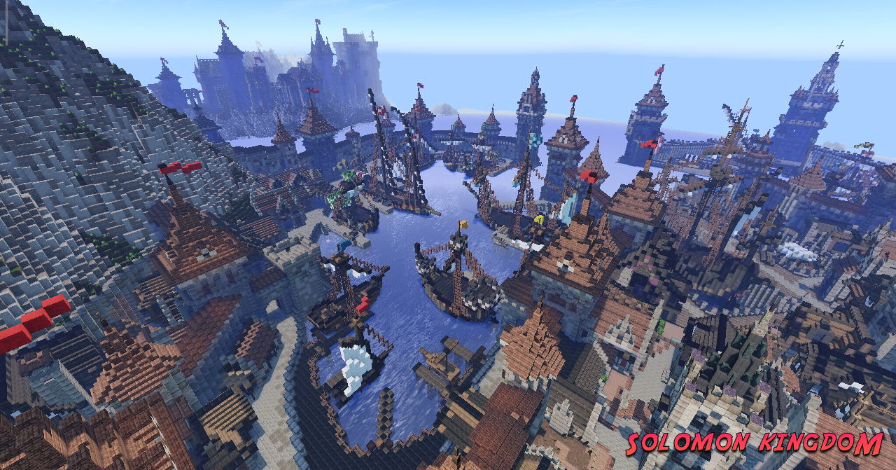Solomon Kingdom - Minecraft BE Map - GAMING BLOG