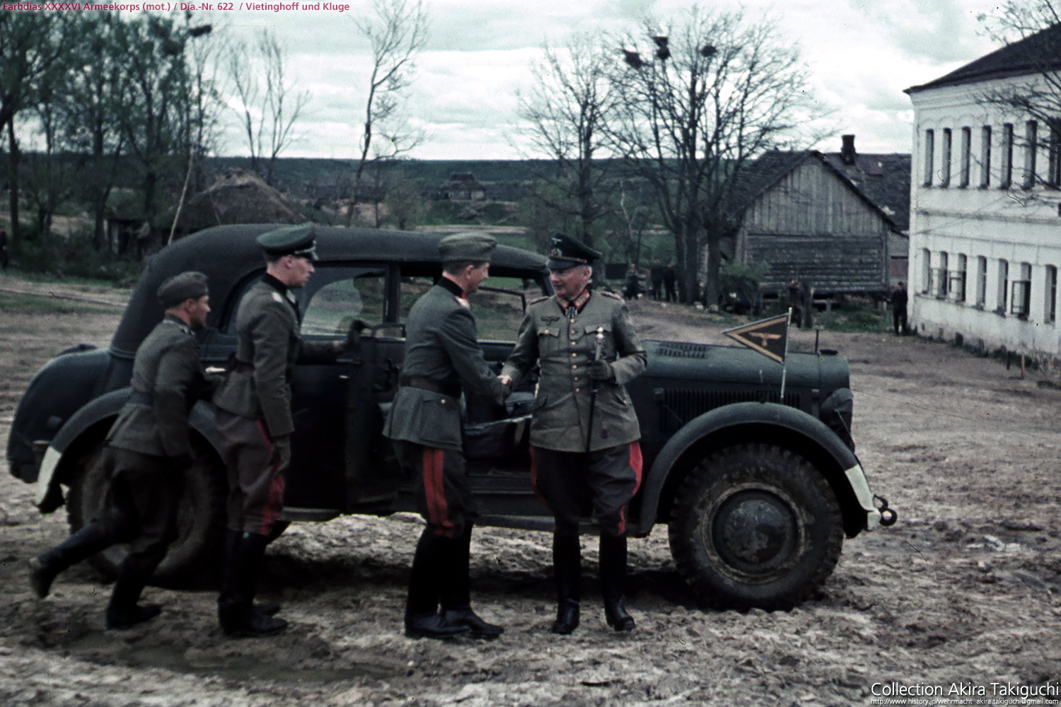 World War II in Color: Heinrich von Vietinghoff and Günther von Kluge