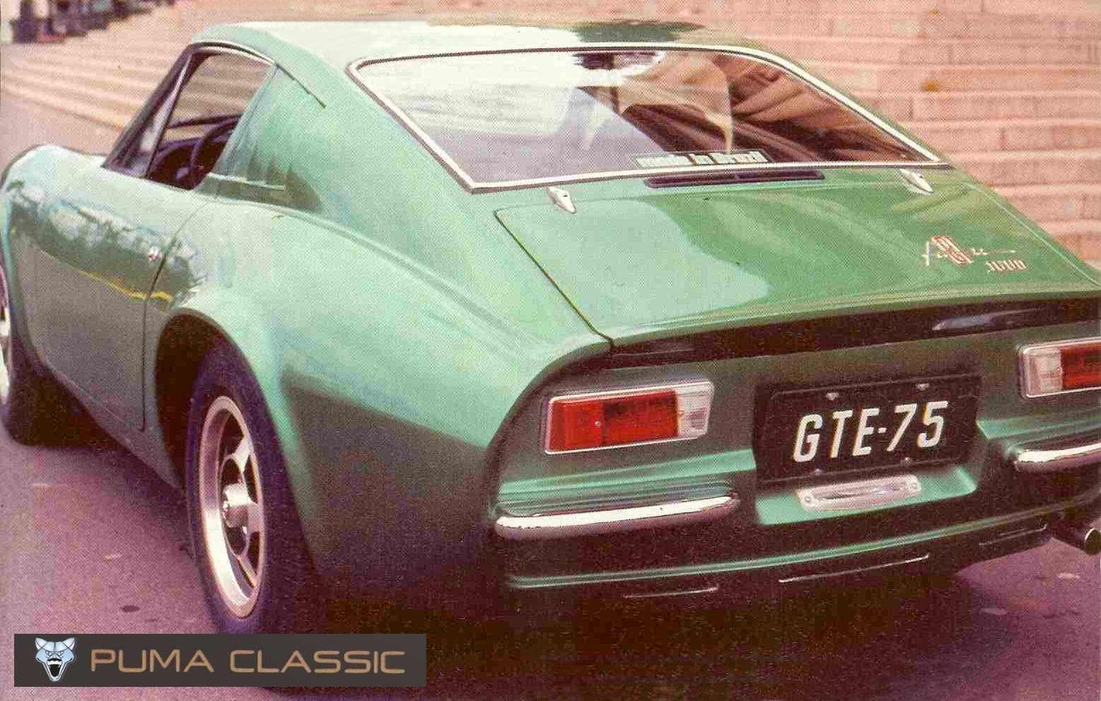 Puma Classic: Puma GTE 1975 - Imagens para restaurações
