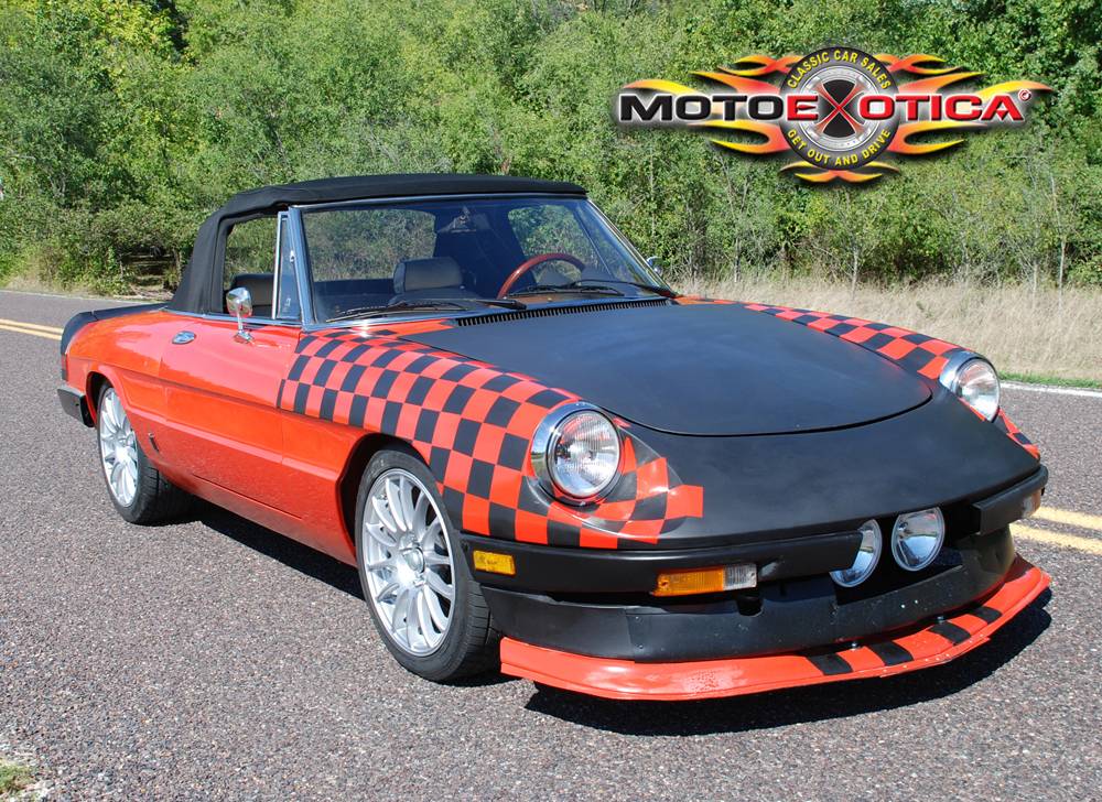 Daily Turismo: 5k: 1985 Alfa Romeo Spider "Custom Paint" Riddler!
