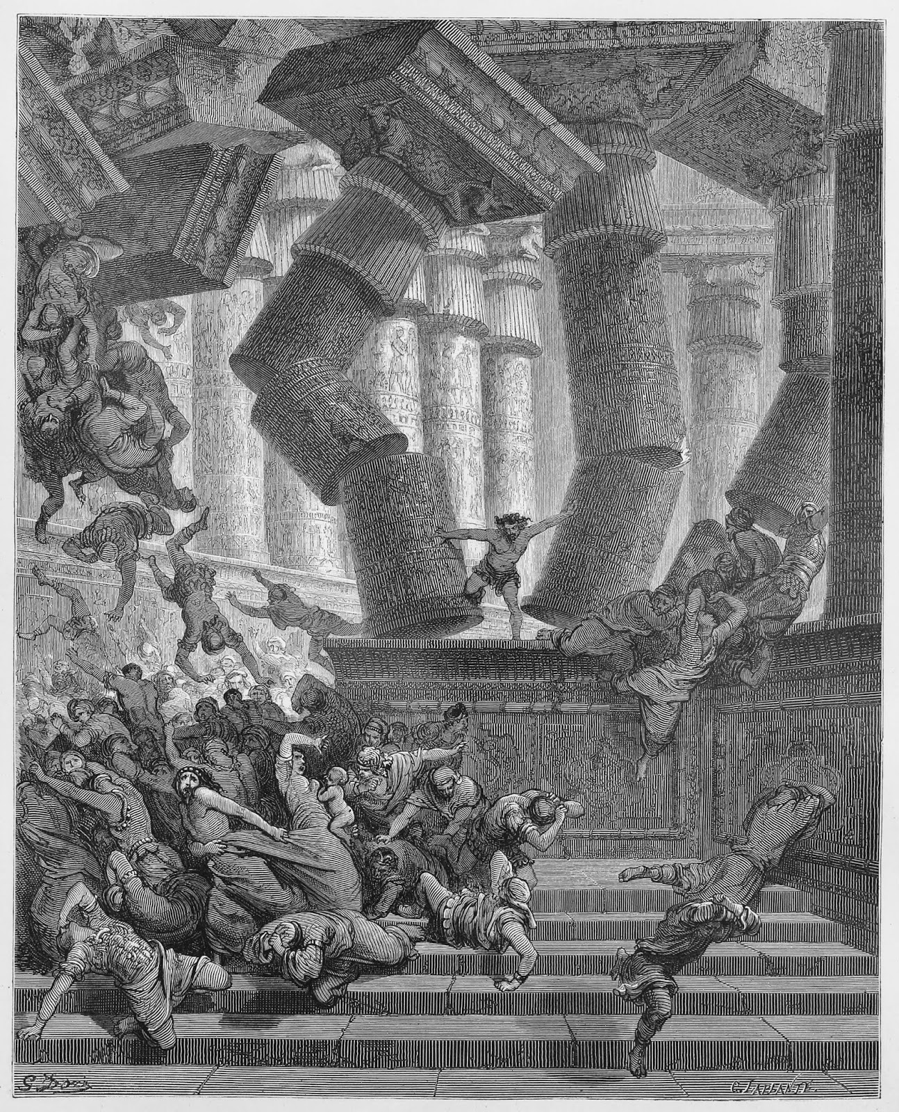 The death of Samson Gustave Dore ~ High resolution Art photos museum ...