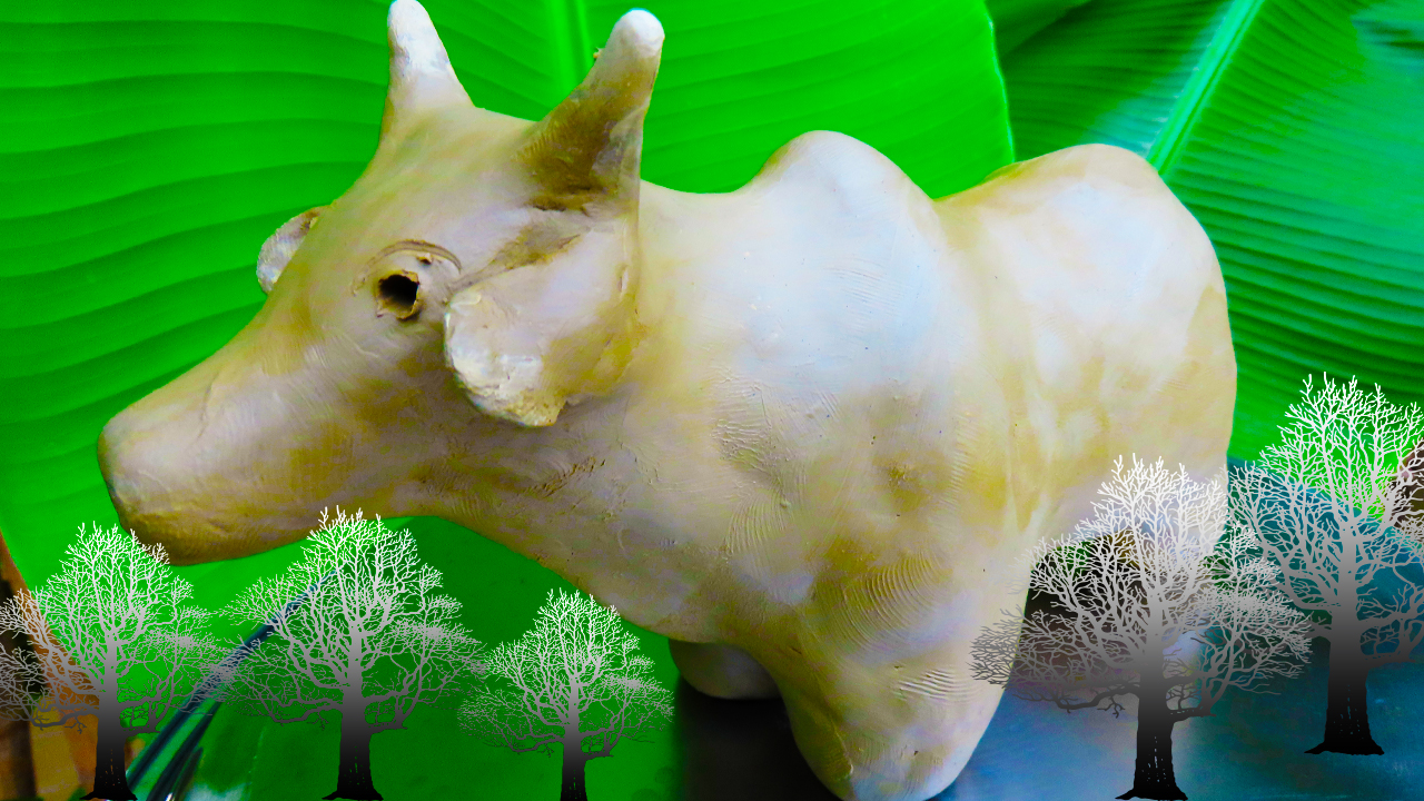 Awesome Cow Clay, Using Clay Make With Handsome Man So Cute ~ meanban168